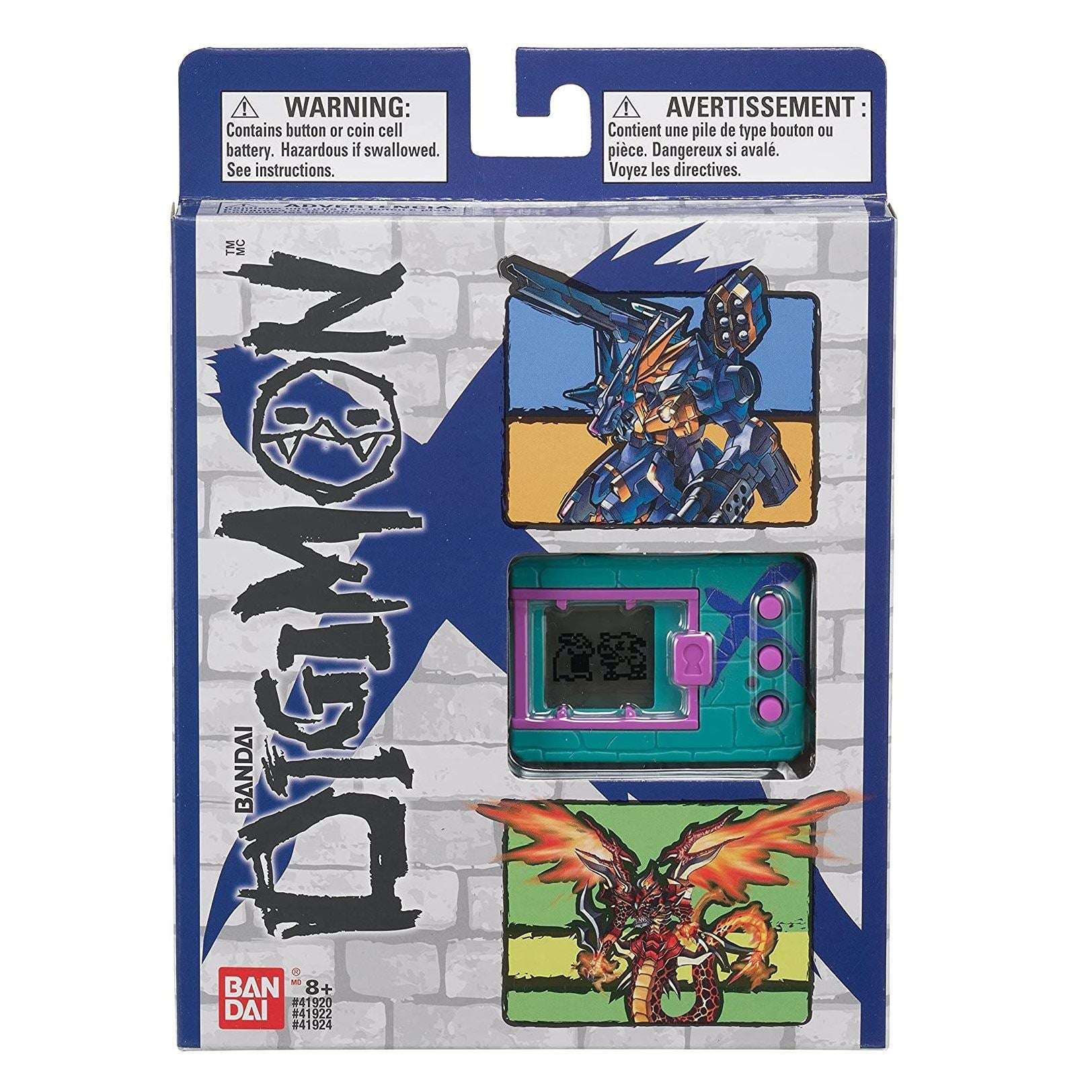 Green & Blue - Bandai Digimon X Original Digivice Virtual Pet Monster ...